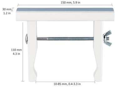 Universal Radiator Shelf Bracket (each)