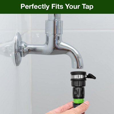 Universal Rubber Tap Connector 22-24mm Indoor and Outdoor includes Free ...