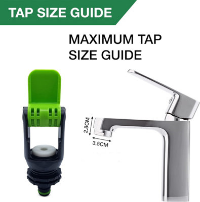 Universal Tap Connector Adapter Mixer Indoor and Outdoor Adjustable and ...