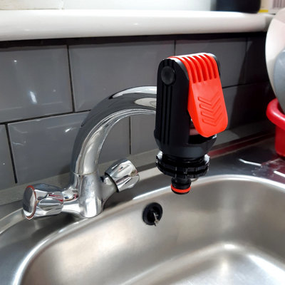 Universal Tap Connector Mixer Tap Hose Connector Adjustable Water ...