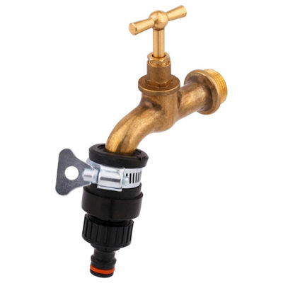 Universal Tap to Hose Connector Set with ABS Garden Hose Pipe Connector ...