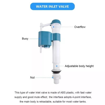 Universal Toilet Cistern Repair Kit Dual Push Flush Button System (UK)