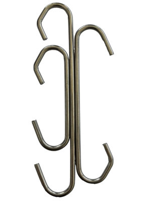 Universal Toilet Flush Hook Pack - Cistern C Hook & C Link for Siphon ...