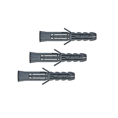 Universal Wall Plug 3-Way Expansion Concrete Brick - Size 10x50mm ...