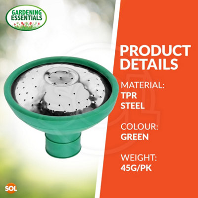 UNIVERSAL WATERING CAN ROSE HEAD, COARSE WATERING CAN HEAD THAT FITS ...