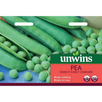 Unwins Vegetable Seeds Pea Early Onward Seeds