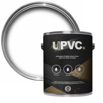UpaintPVC uPVC Paint Brilliant White - Semi Matt 1L