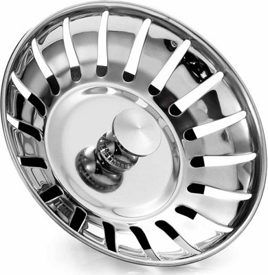 Upgraded Kitchen Sink Plug Strainer Stainless Steel Strainers Sink ...