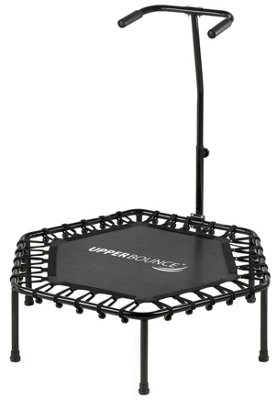Upper Bounce 40" / 101cm Mini Hexagonal Fitness Rebounder Trampoline ...