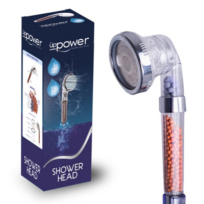 Uppower Shower Head, Ionic Shower Head 3 Modes High Pressure Water ...