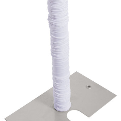 Upright Pole Protector Cover, Double Stitched Spandex Cover for Pipes ...