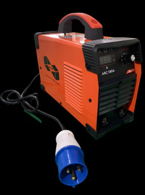 Uptime Arc 180AMP MMA ARC DC Inverter Welder, Single, Orange, IGBT ...