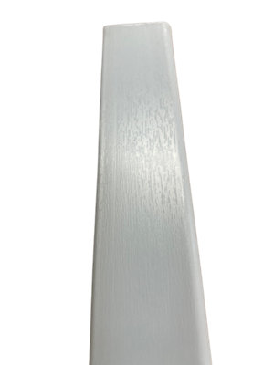 Upvc plastic trim Agate Grey 40mm x 6mm 5mtr long