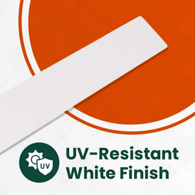 UPVC White Plastic Trim Architrave Skirting Board Flat Edging Window ...