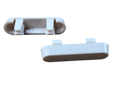 Upvc Window and Doors Drain Slot Cover Cream 10 Pack