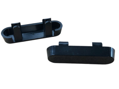 Upvc Windows and Door Drain Slot Cover Black 10 pack
