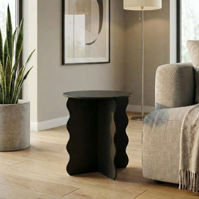 Urban Jet Wooden Wave Side Table