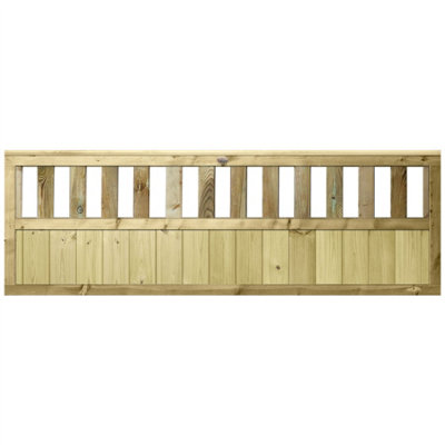 URBAN Range Tongue & Groove Fence Panel (Pack of 3) Width: 6ft x Height ...