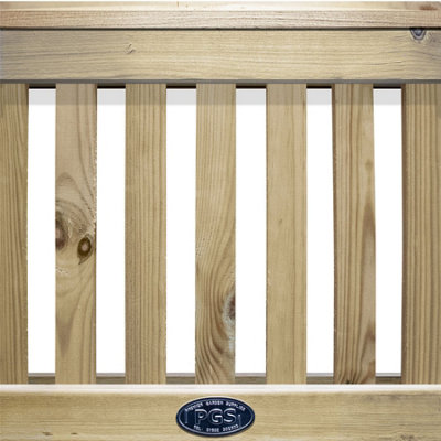 URBAN Range Tongue & Groove Fence Panel (Pack of 3) Width: 6ft x Height ...