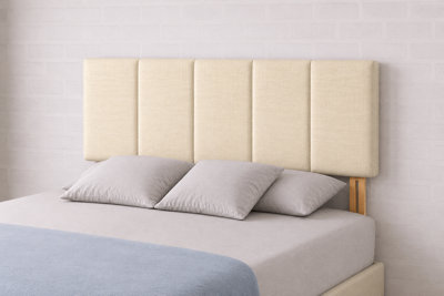 Urban Textures-5 Vertical Panels Luxury 26" High Linen Fabric ...