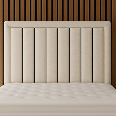 Urban Textures - Belvoir Luxury 20" High Boucle Fabric Upholstered ...