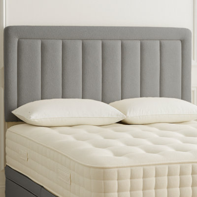 Urban Textures Ottoman Bed Arlo End Lift: Boucle GREY