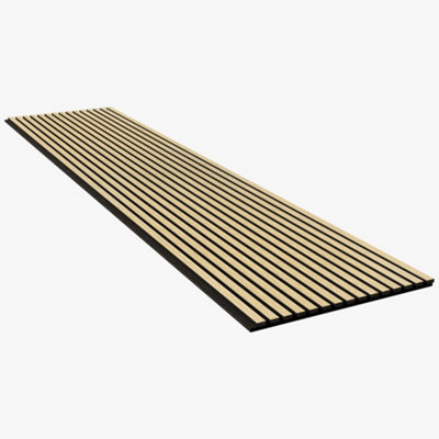 Urban Textures - Premium White Oak Acoustic Wall Panel Sound Absorbing ...