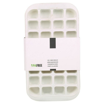 URBN-CHEF 33cm Width 32 Hole 2 Pcs Silicone Ice Cube Lollies Mould ...