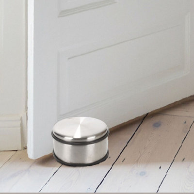 URBNLIVING 11cm Wide Stainless Steel Door Stop Protector Wide Extra ...