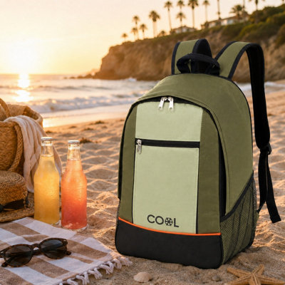 URBNLIVING 20L Thermal Insulated Cooler Backpack with Leak-Proof Lining ...