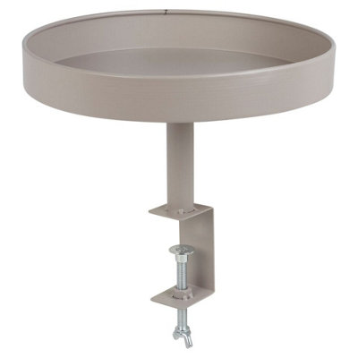 URBNLIVING 28cm Decorative Round Metal Multi Functional Tray Clamp ...