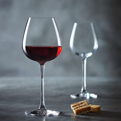 URBNLIVING 350ml Cristal D'Arque Red Wine Glass | DIY at B&Q