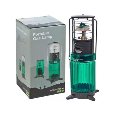 URBNLIVING 35cm Height Yellowstone Portable Gas Lamp Camping Lantern ...