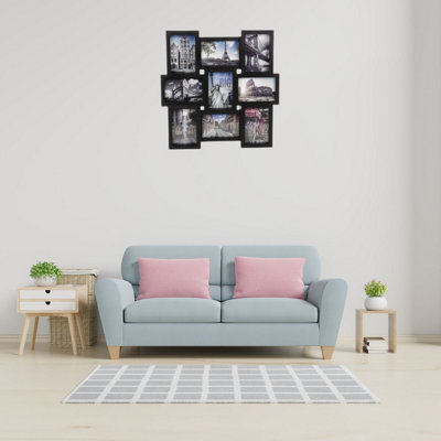 URBNLIVING 40cm Height Large Multi Aperture Collage Picture Frame Holds ...