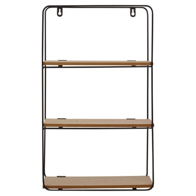 URBNLIVING 50cm Height Wall Mounted Floating Shelves Hanging Shelf ...