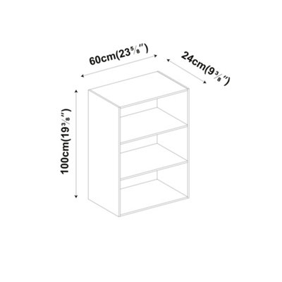 60cm wide shelving unit store