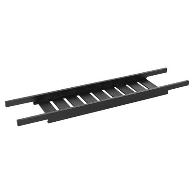 URBNLIVING 68cm Length Black Wooden Bath Rack Bathroom Caddy Soap Shelf ...