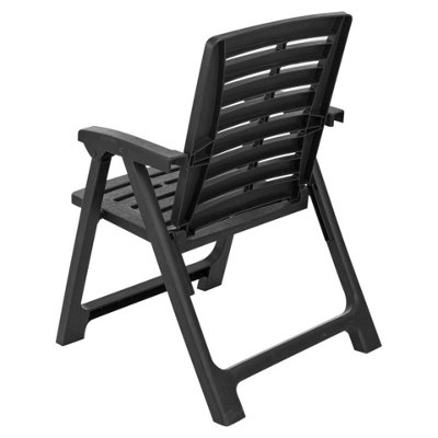 URBNLIVING 72cm Height Table 2 Chairs Outdoor Patio Garden Furniture ...