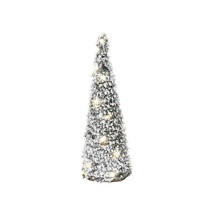 URBNLIVING 80cm LED Light Up Christmas Tree Cone Pyramids Glitter Fairy ...