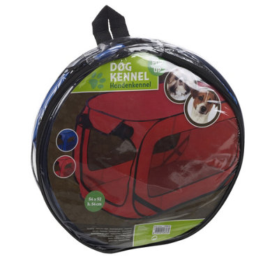 URBNLIVING 93cm Length Large Portable Lightweight Red Pop Up Dog Pet ...