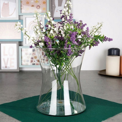 Urbnliving - Bow Shaped Glass Vase