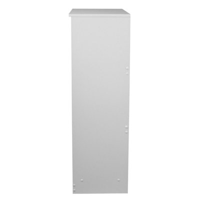 URBNLIVING Height 108.5Cm 5 Drawer Skagen Wooden Bedroom Chest Cabinet ...