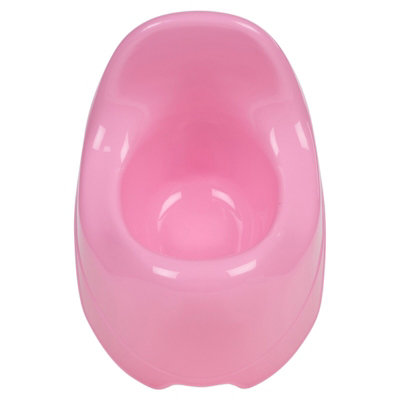 URBNLIVING Height 24cm Pink Plastic Baby Toddler Infants Potty Bathroom ...