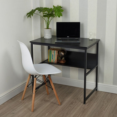 Carbon loft wallis grey sheesham desk store