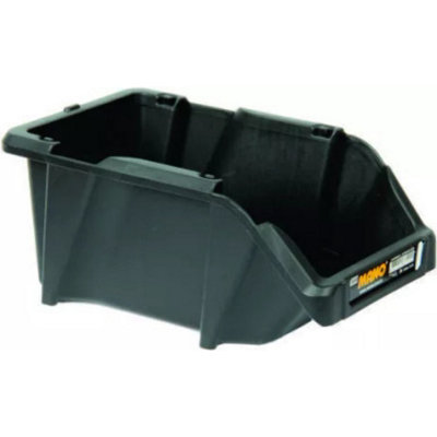 URBNLIVING Plastic S-10 Wall Mounted Stacking Storage Organizer Bins ...