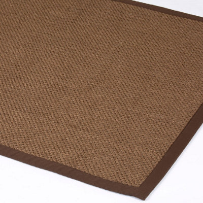 Urmston Sisal Jute 60x230cm Brown Colour Tiger Eye Runner