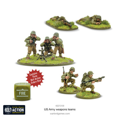 US Army Weapons Teams - Brand New and Sealed