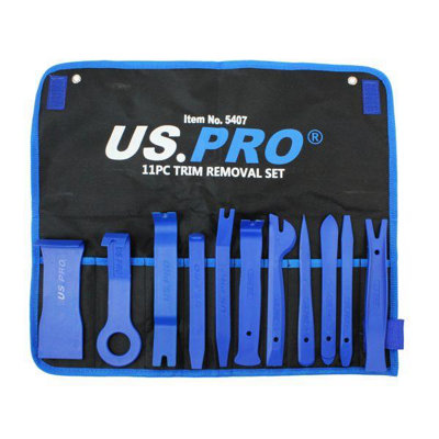 US PRO 11pc Mini Panel Trim Removal Molding Tool Set 5407 | DIY at B&Q