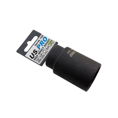 US PRO 36mm 1/2 dr 12 Point Deep Impact Socket (Hub Gearbox) 1369