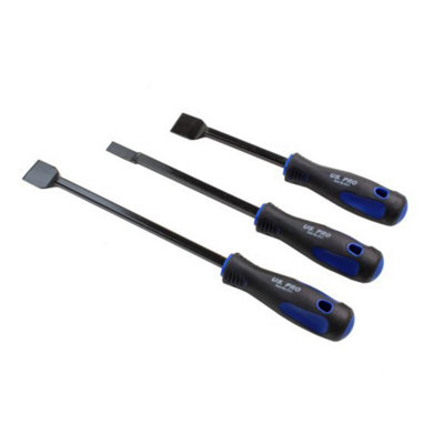 US PRO 3pc Scraper Set With TRP Grip Handles 5041
